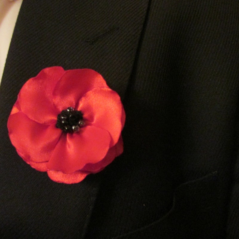 Magnetic Red Poppy - Etsy