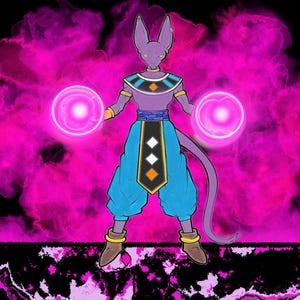 Custom Dragon Ball Z Collection. Beerus and Goku - Etsy