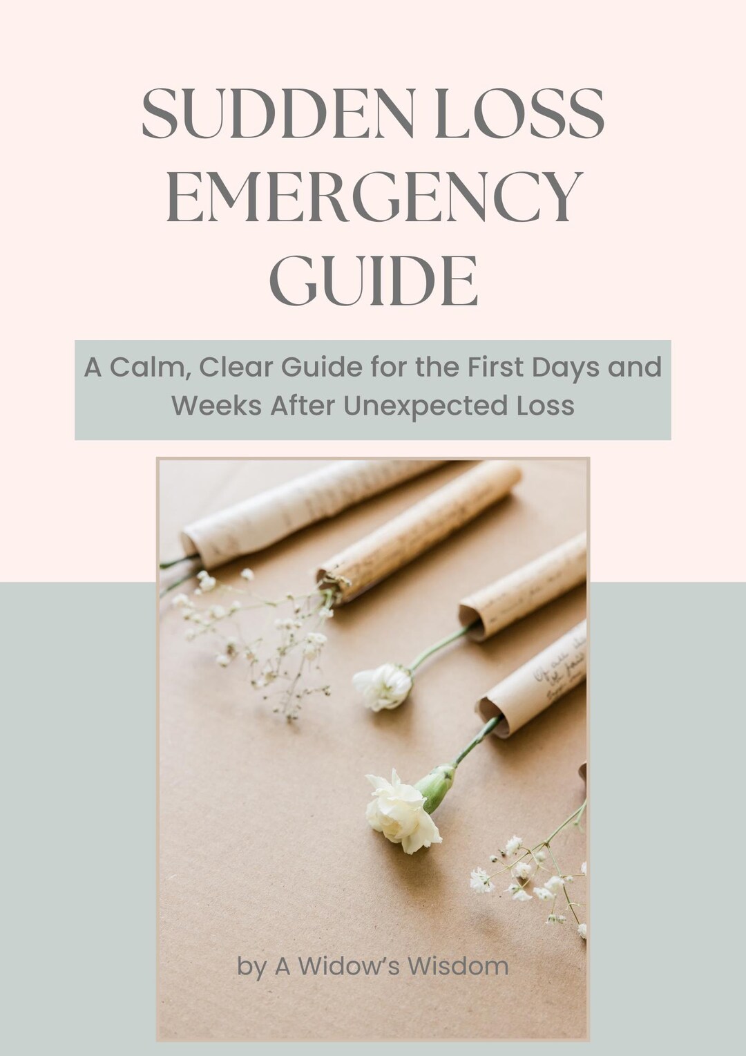 Sudden Loss Emergency Guide Printable Checklist for After-loss Tasks - Etsy