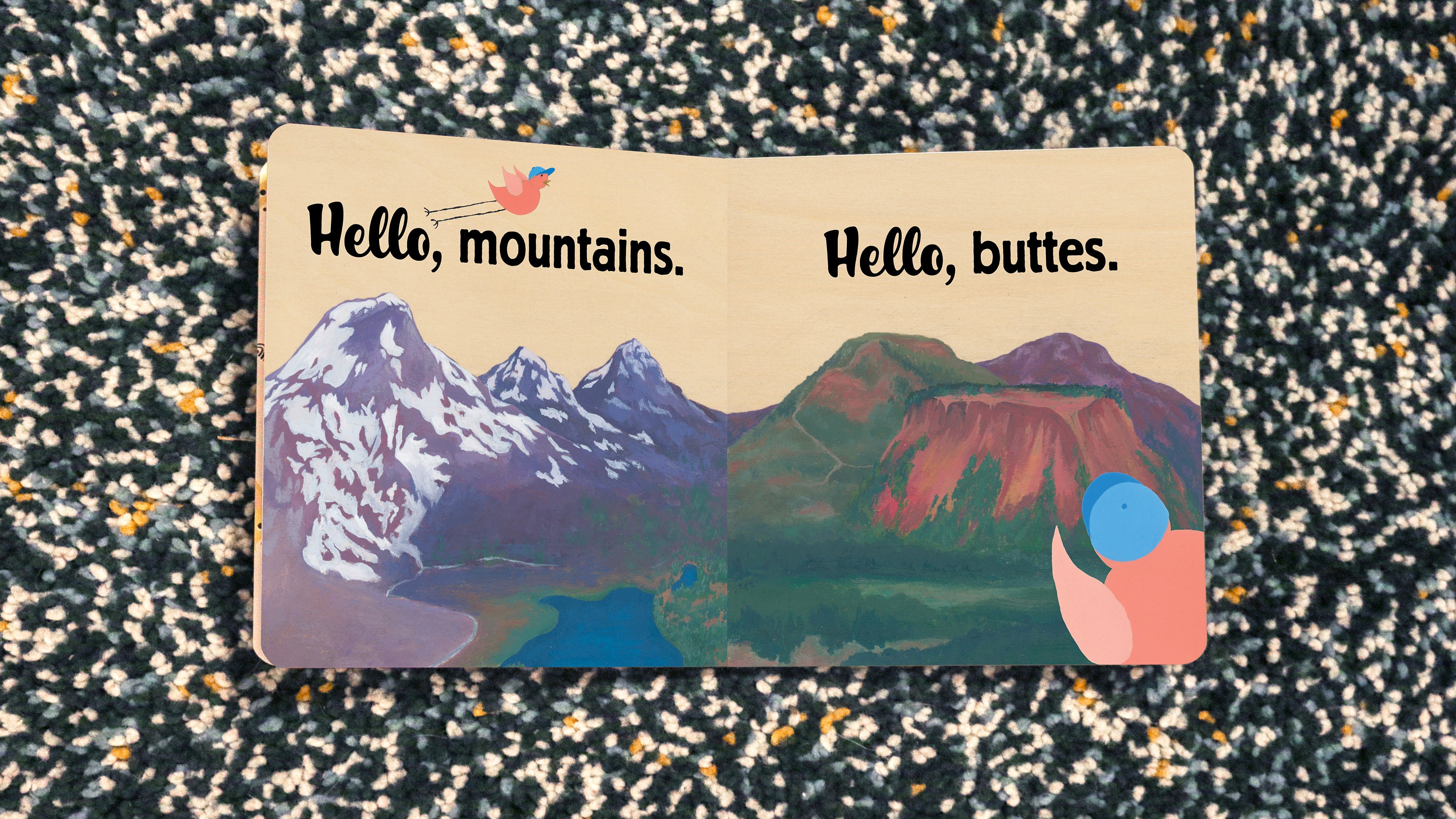The Busy Birds Adventures: Hello Bend Board Book, Bend Oregon Baby ...