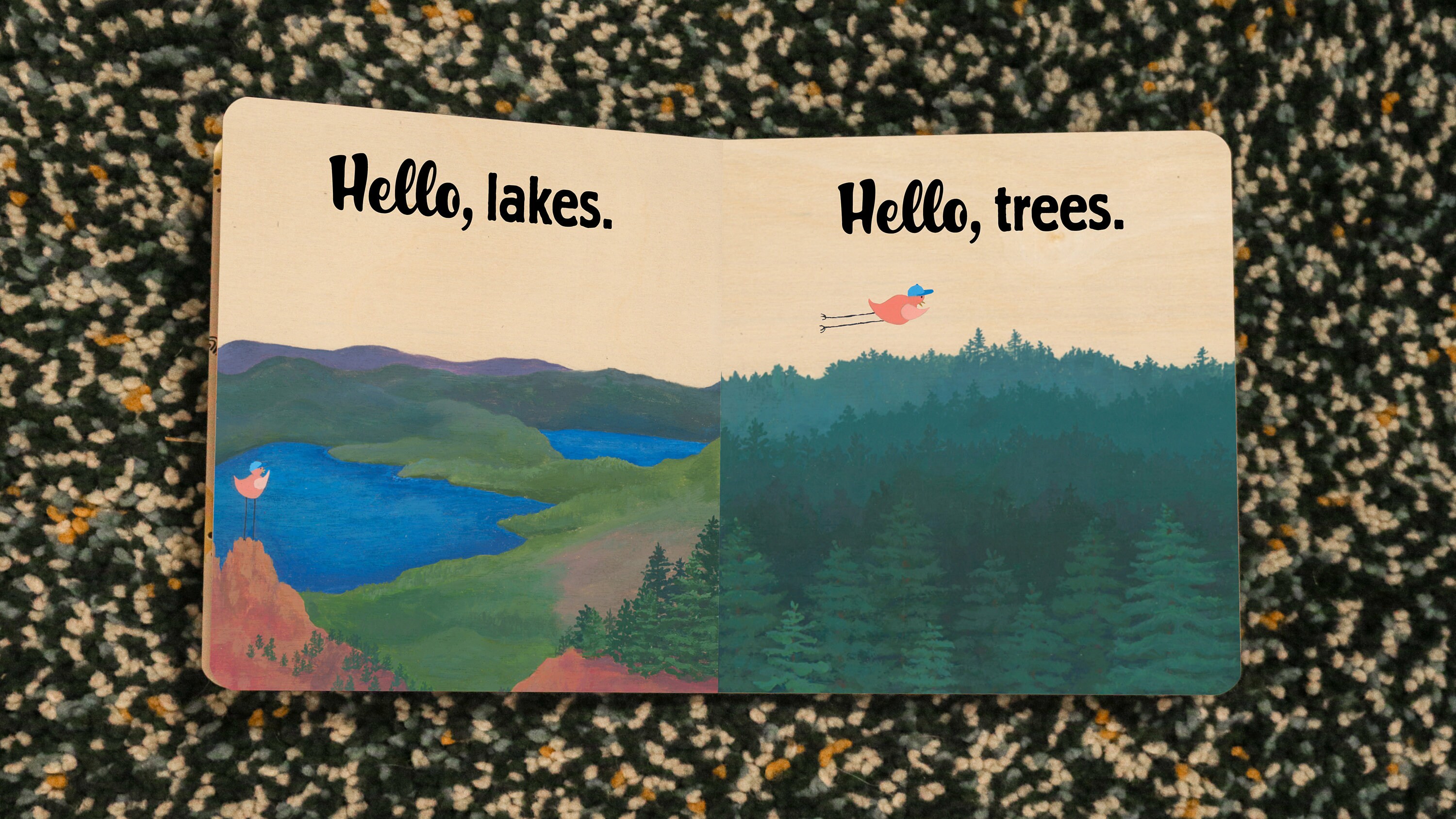 The Busy Birds Adventures: Hello Bend Board Book, Bend Oregon Baby ...