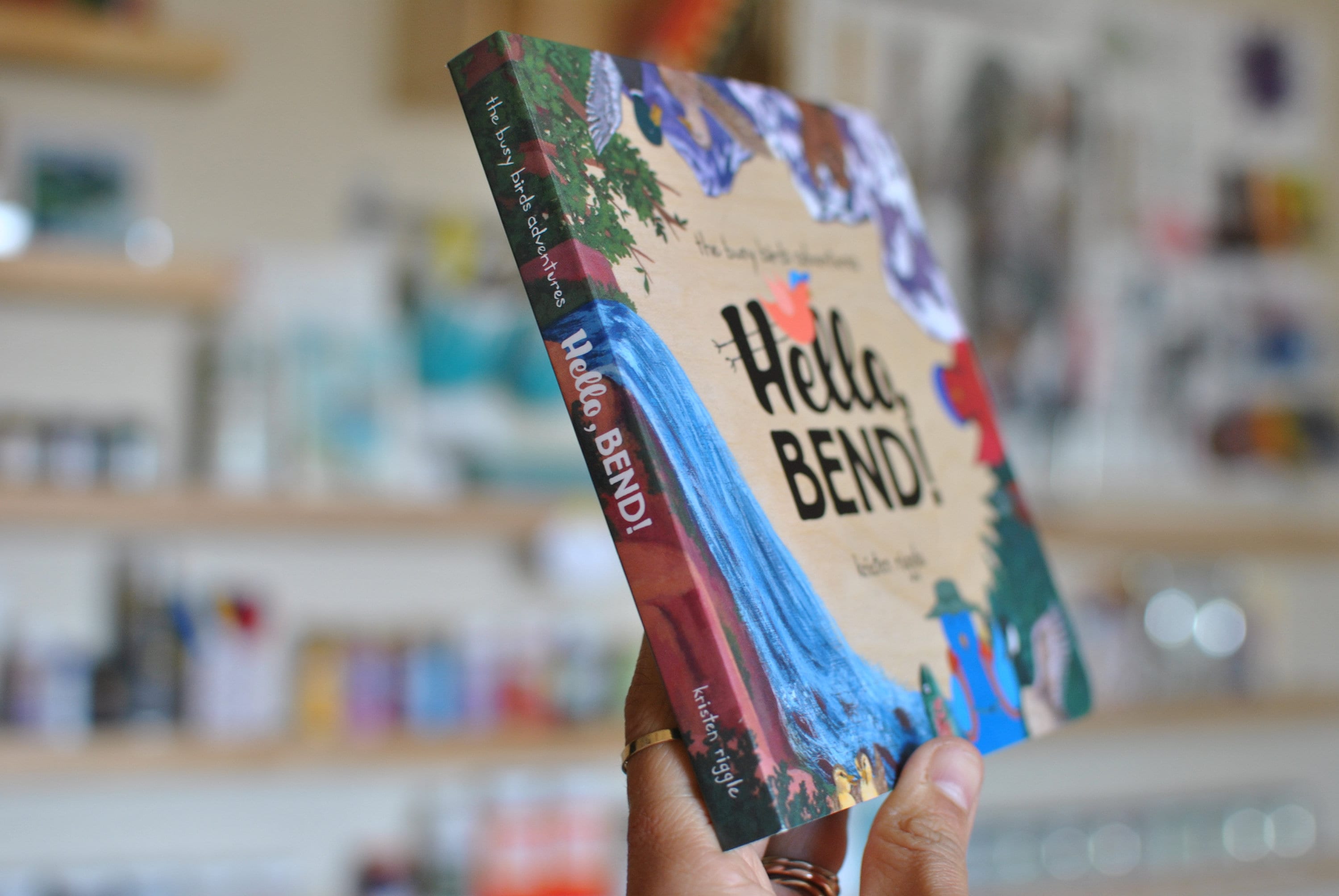 The Busy Birds Adventures: Hello Bend Board Book, Bend Oregon Baby ...