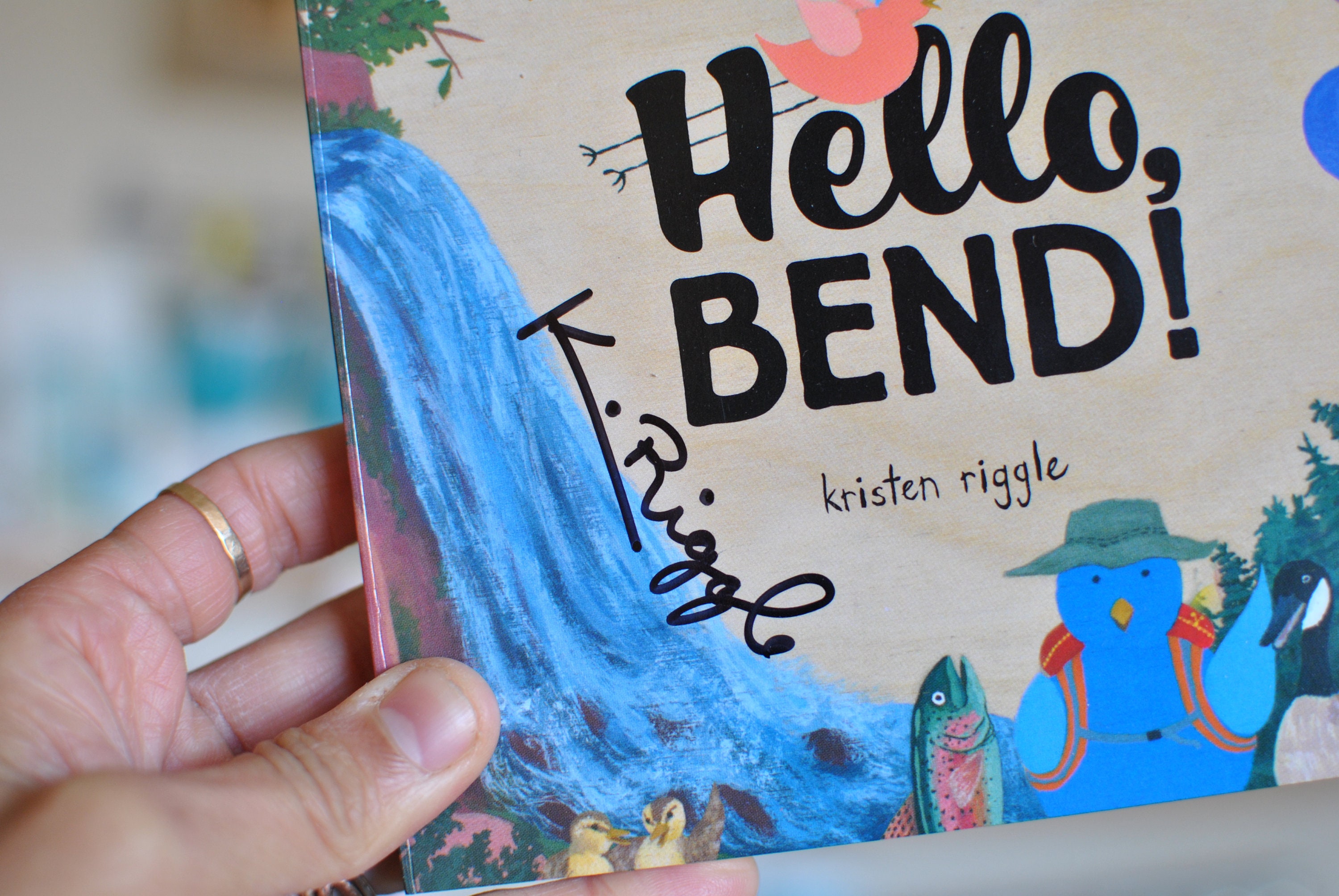 The Busy Birds Adventures: Hello Bend Board Book, Bend Oregon Baby ...