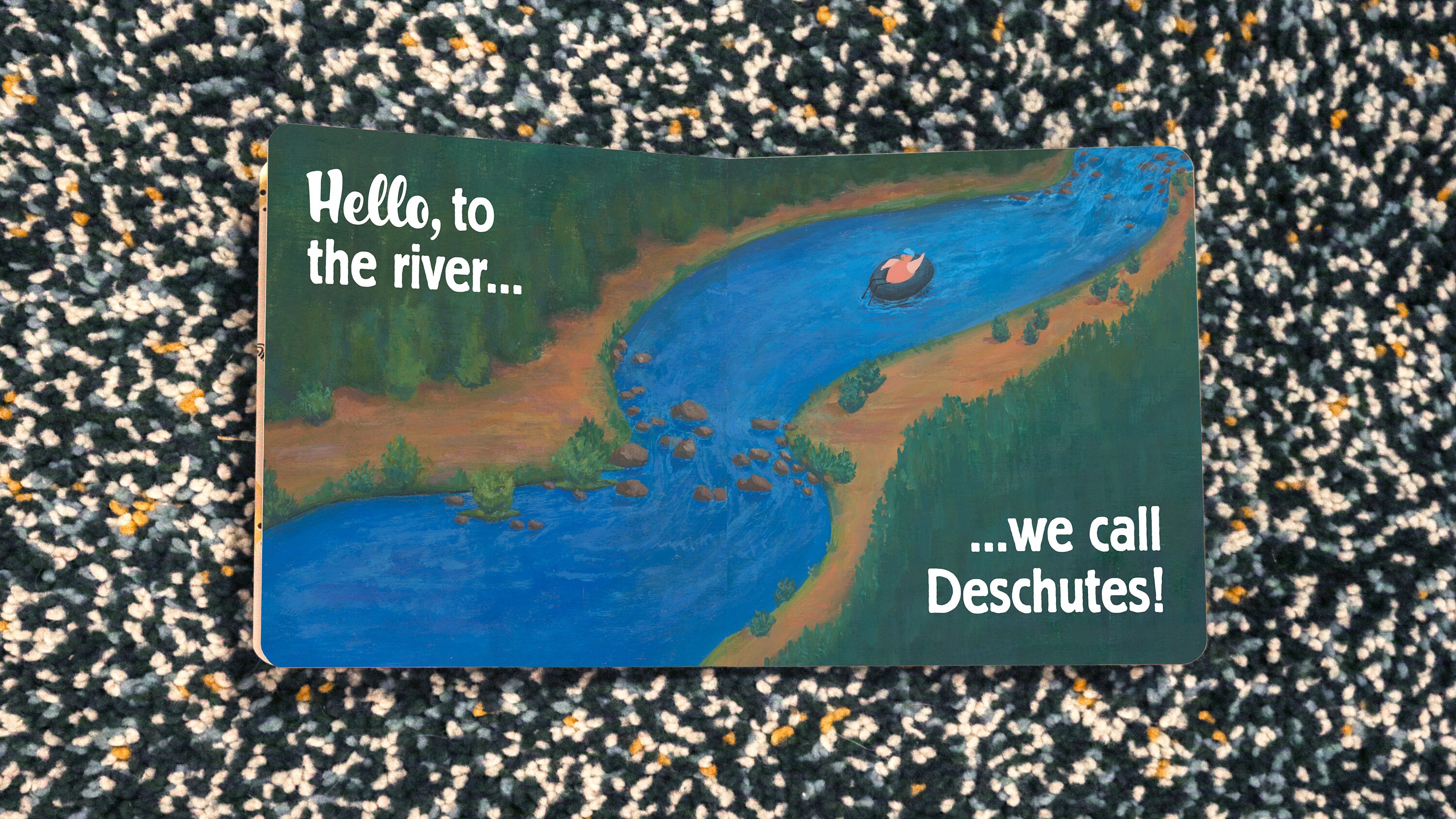 The Busy Birds Adventures: Hello Bend Board Book, Bend Oregon Baby ...