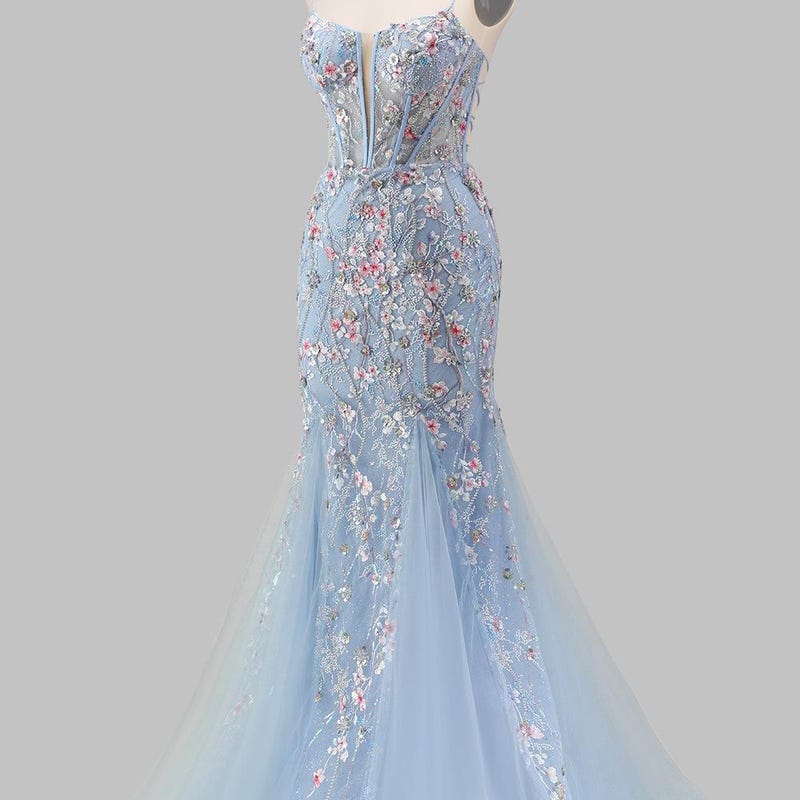 Powder Blue Dress - Etsy