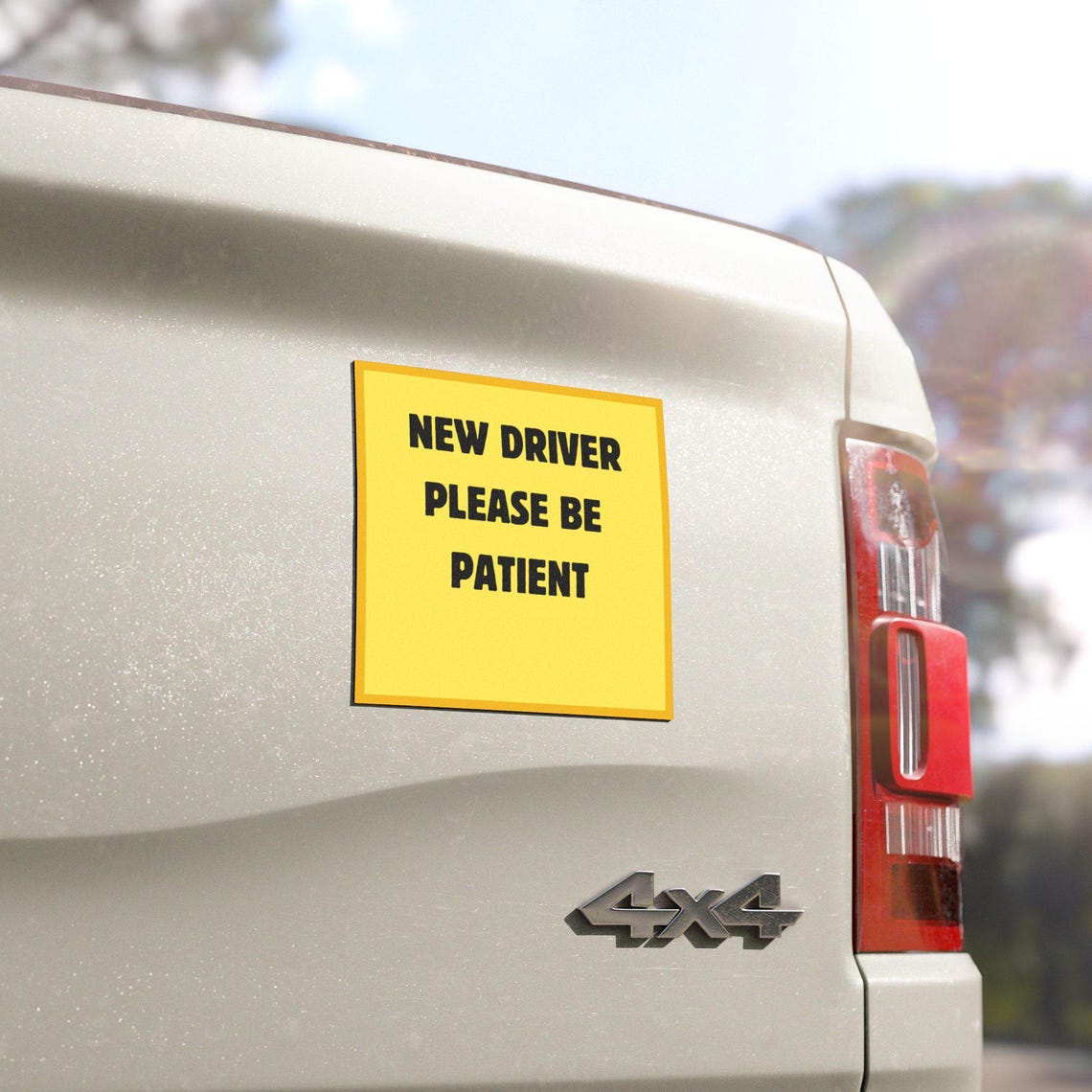 New Driver Car Magnet - Please Be Patient, Cute Car Decor for New ...
