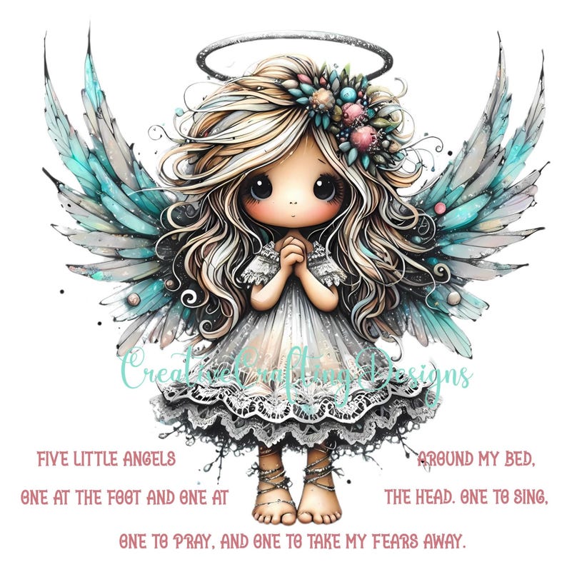 14 Cute Whimsical Heavenly Angel Images for All Your Crafting Projects ...