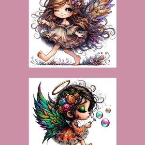 14 Cute Whimsical Heavenly Angel Images for All Your Crafting Projects ...