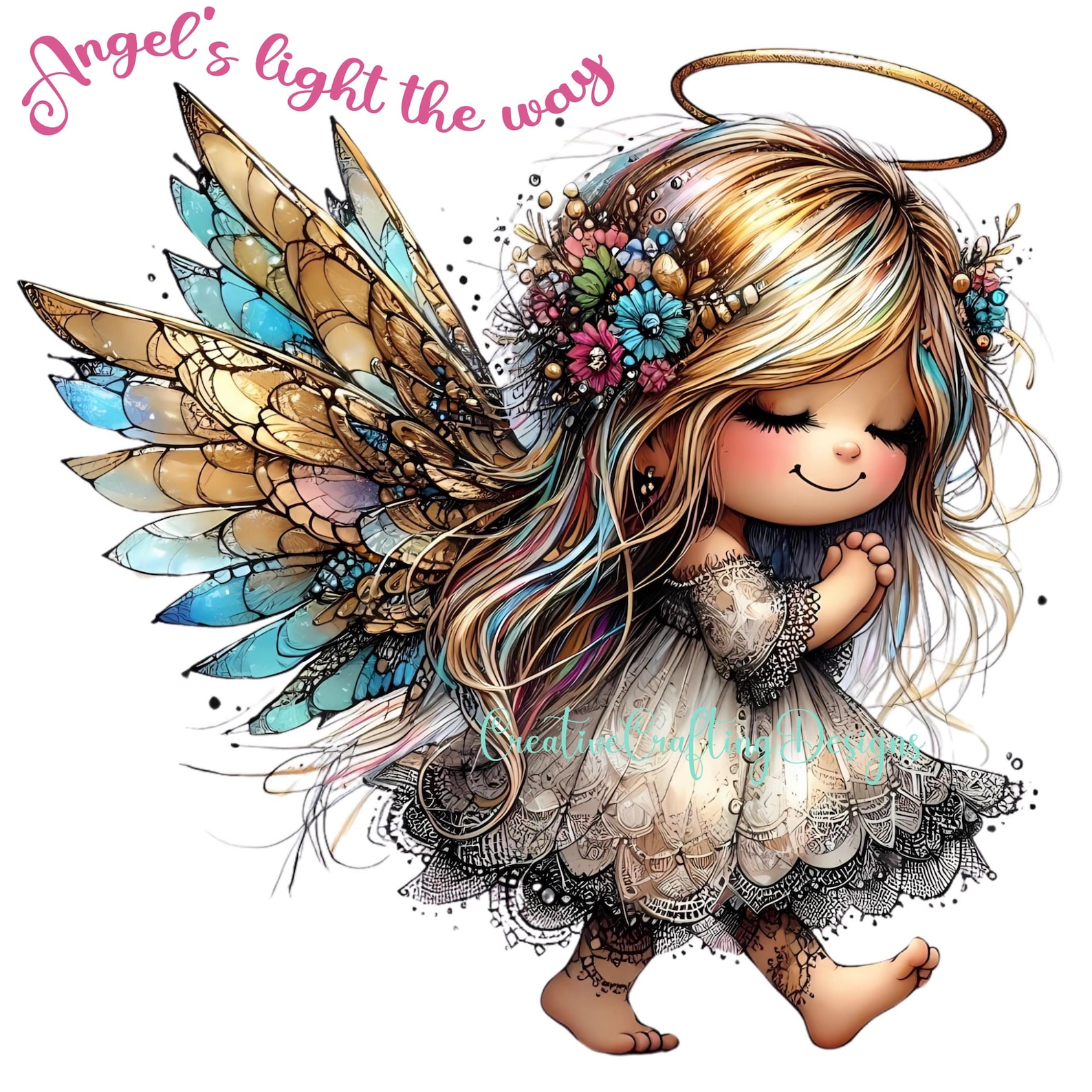 14 Cute Whimsical Heavenly Angel Images for All Your Crafting Projects ...