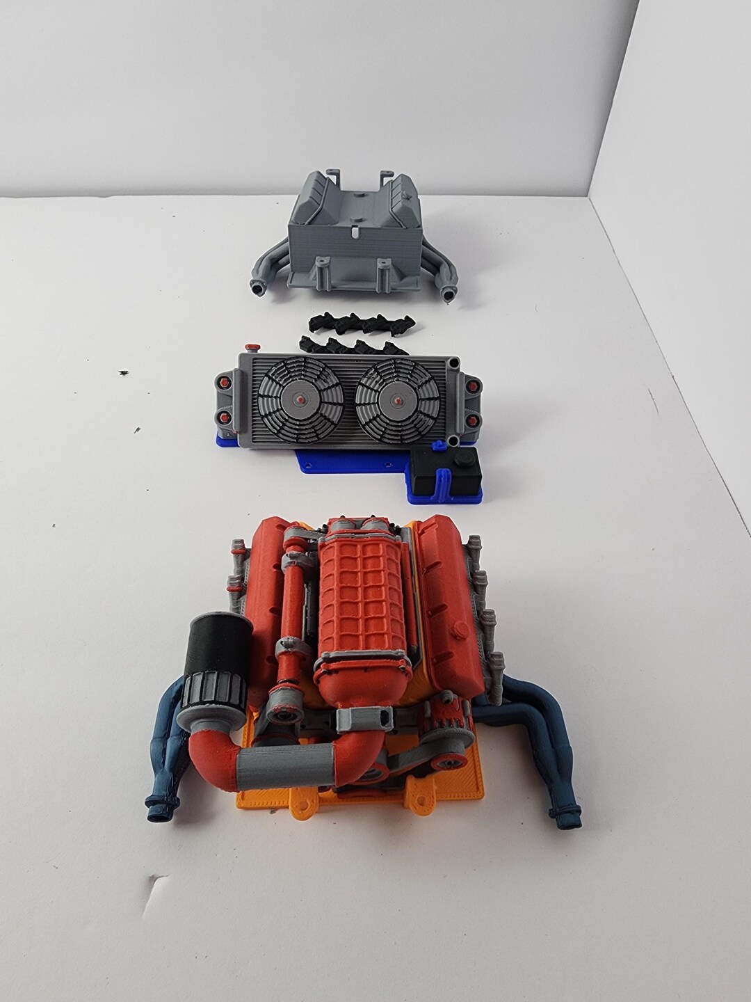 Knights Custom H10 Terra Bug Motor Kit Detailed in Red, Grey With Black ...