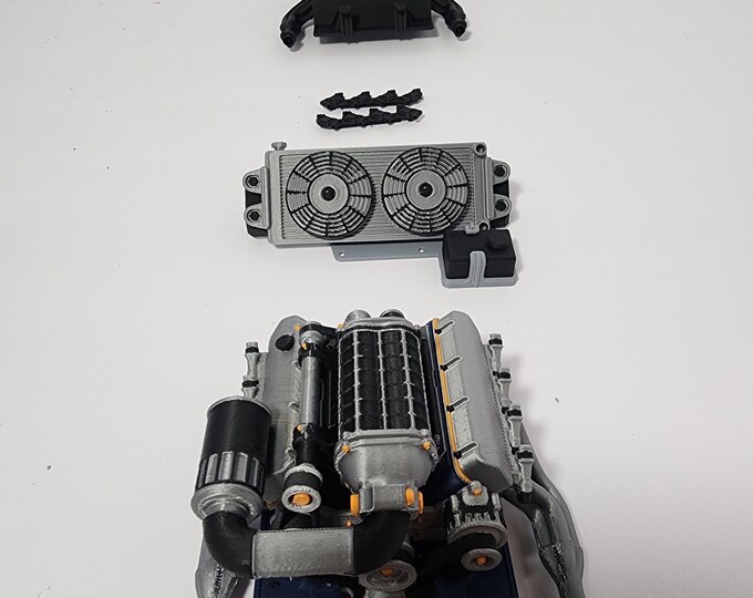 Knights Custom H10 Terra Bug Motor Kit Detailed Silver, Black With ...