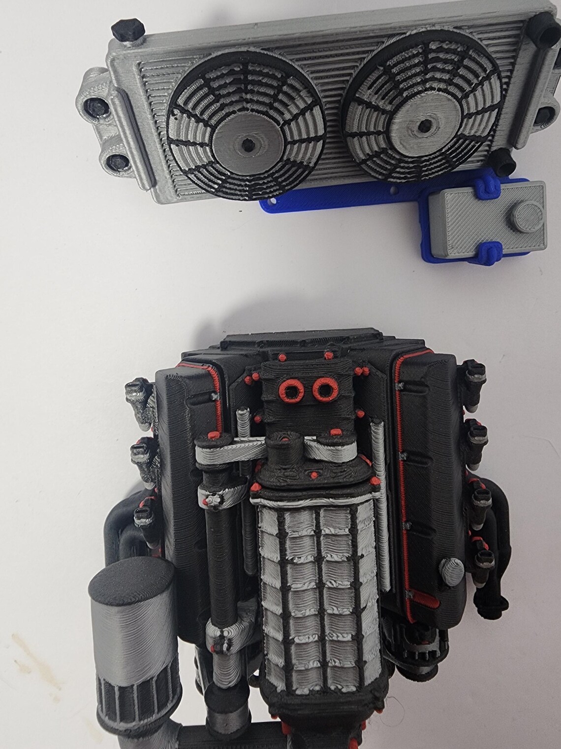 Knights Custom H10 Terra Motor Kit: Black, Silver, and Red - Etsy