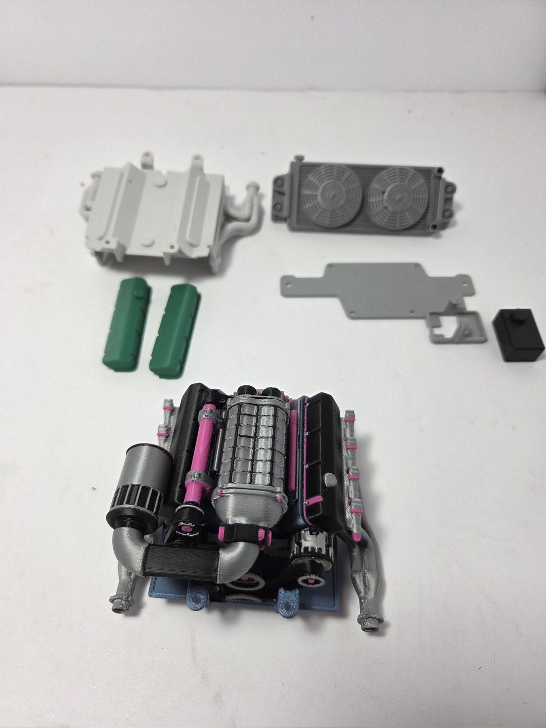 Knights Custom H10 Terra Bug Motor Kit Detailed in Black,silver, With ...