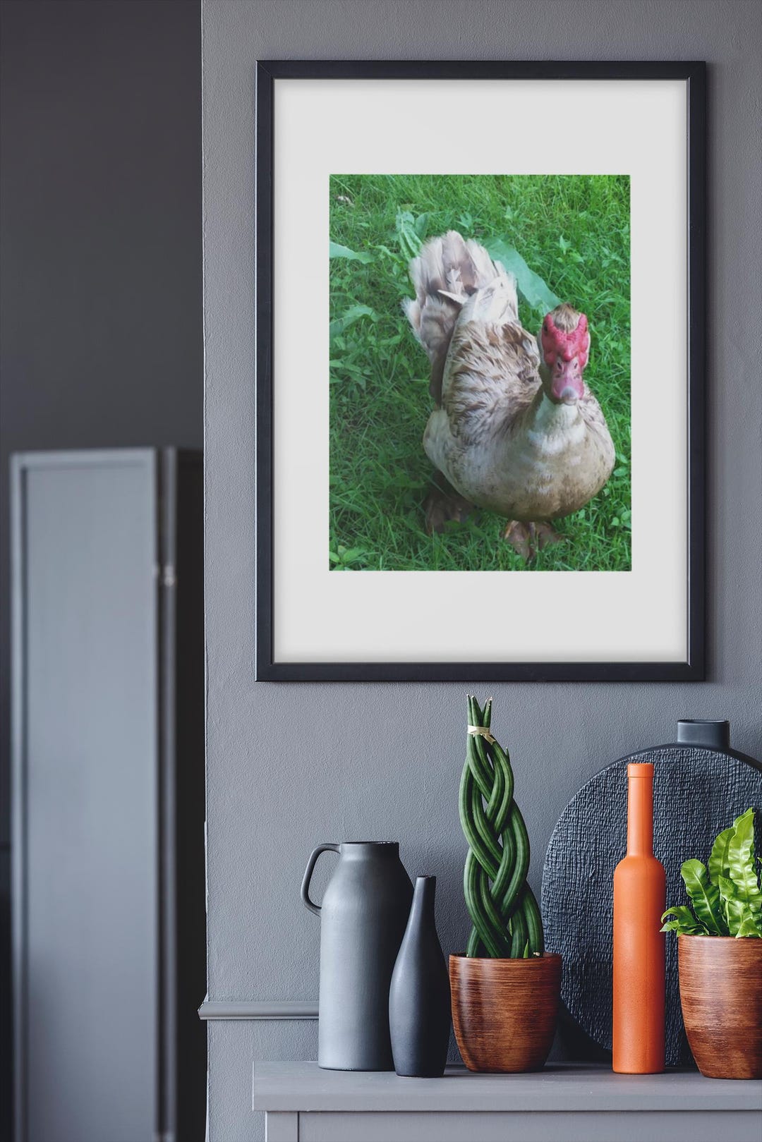 Fine Art Posters, Muscovy Duck Wall Art Print, Wildlife Poster Decor ...