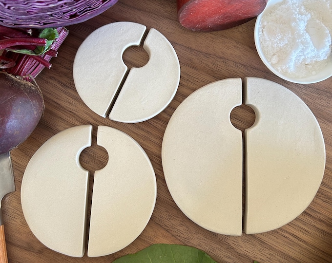 Fermentation Weights 3.75" Diameter - Ceramic Weight for 2 Quart Jars ...
