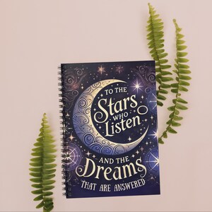 A Court of Thorns and Roses Notebook ACOTAR Night Court Journal Feysand ...