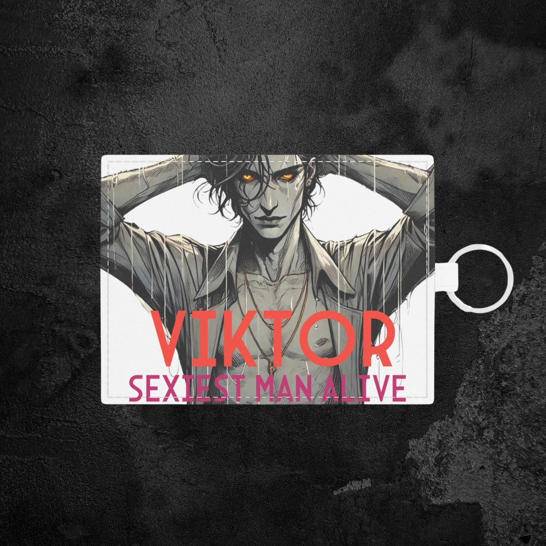 Viktor Arcane Card Holder sexiest Man Alive Wallet League of Legends Viktor Wallet Thirst Trap ...