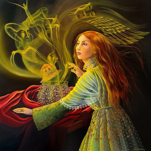 Pandora Fantasy Art Print Pandora Young - Etsy