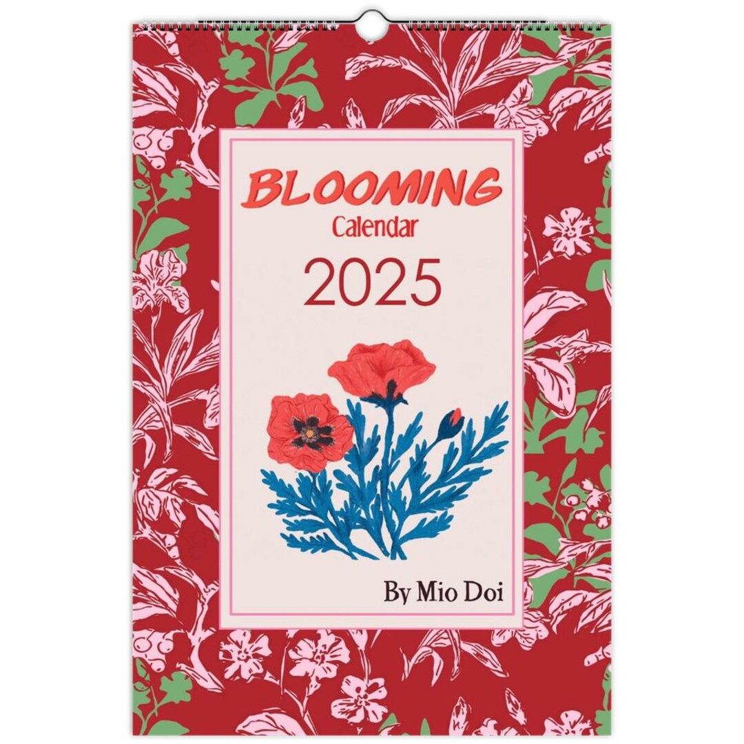 2025 Birth Flower Wall Calendar Celebrate Natures Beauty Year-round - Etsy