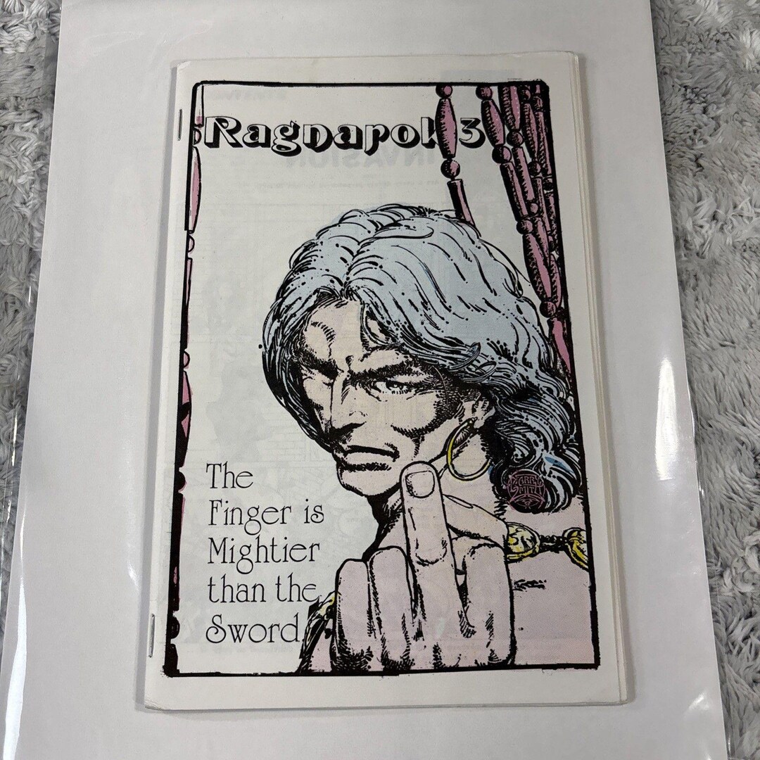 Barry Smith Fanzine 1973 RAGNAROK 3 Jack Davis Poster Inside Bode Comix - Etsy