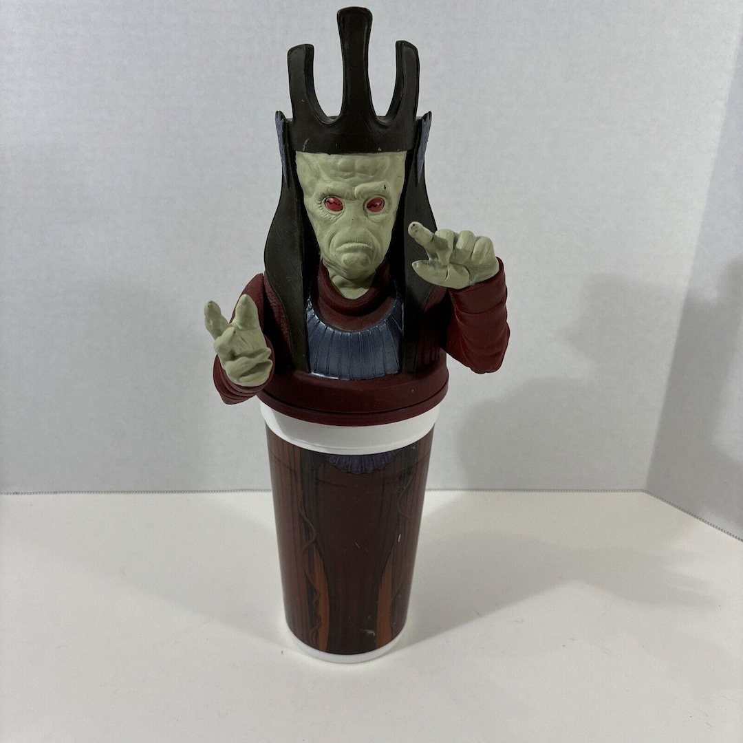 Star Wars Episode 1 Nute Gunray Drink Cup With Topper 1999 Pepsi Taco ...