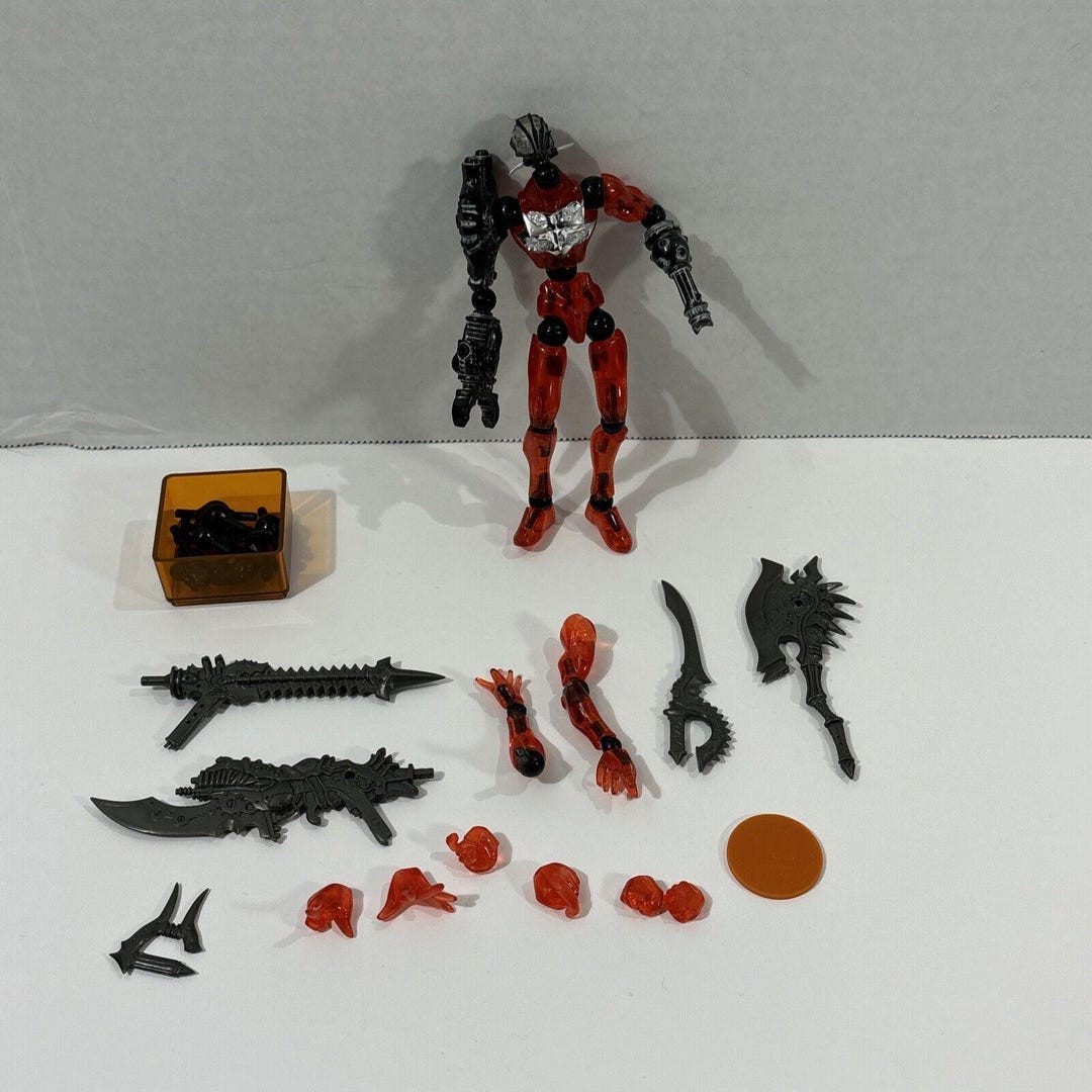 Kaiyodo Revoltech Assemble Borg 007 Jarknoid Zain Action Figure Japan ...