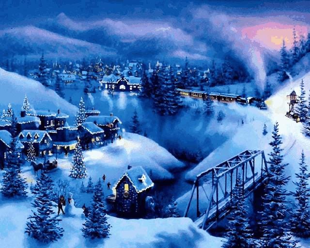 85 Christmas Themed Animated Backgrounds for Microsoft MS Teams Bring ...