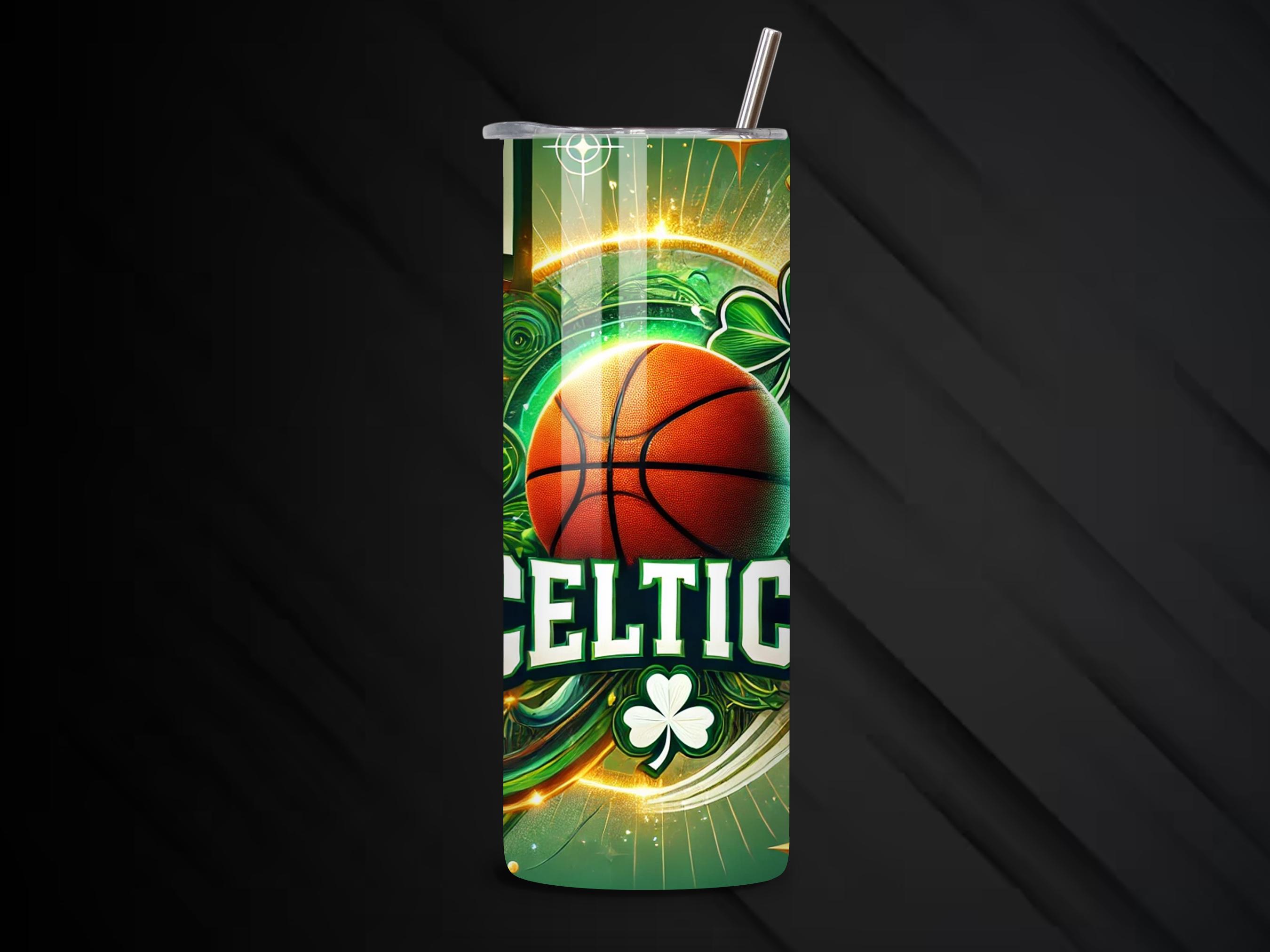 Basketball Team 20oz Skinny Tumbler Wrap PNG, NBA Seamless Design, 20oz ...