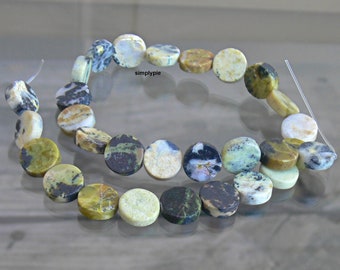 Yellow green stone | Etsy