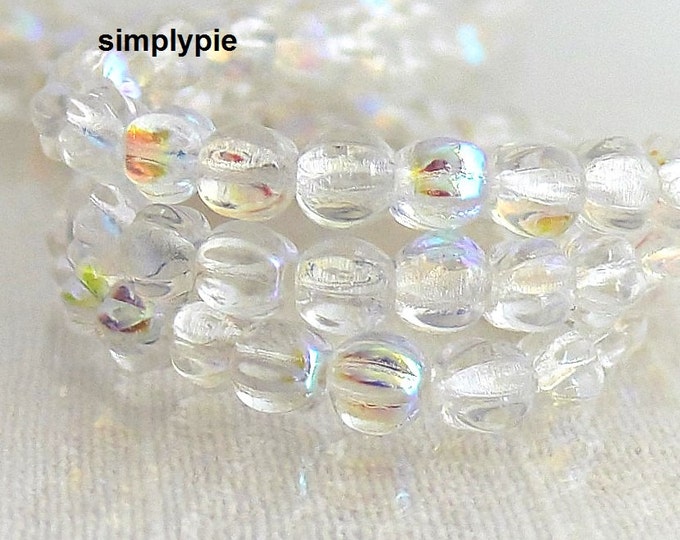 Iris Brown Long Tube Czech Glass Beads 14x4mm 20 Etsy