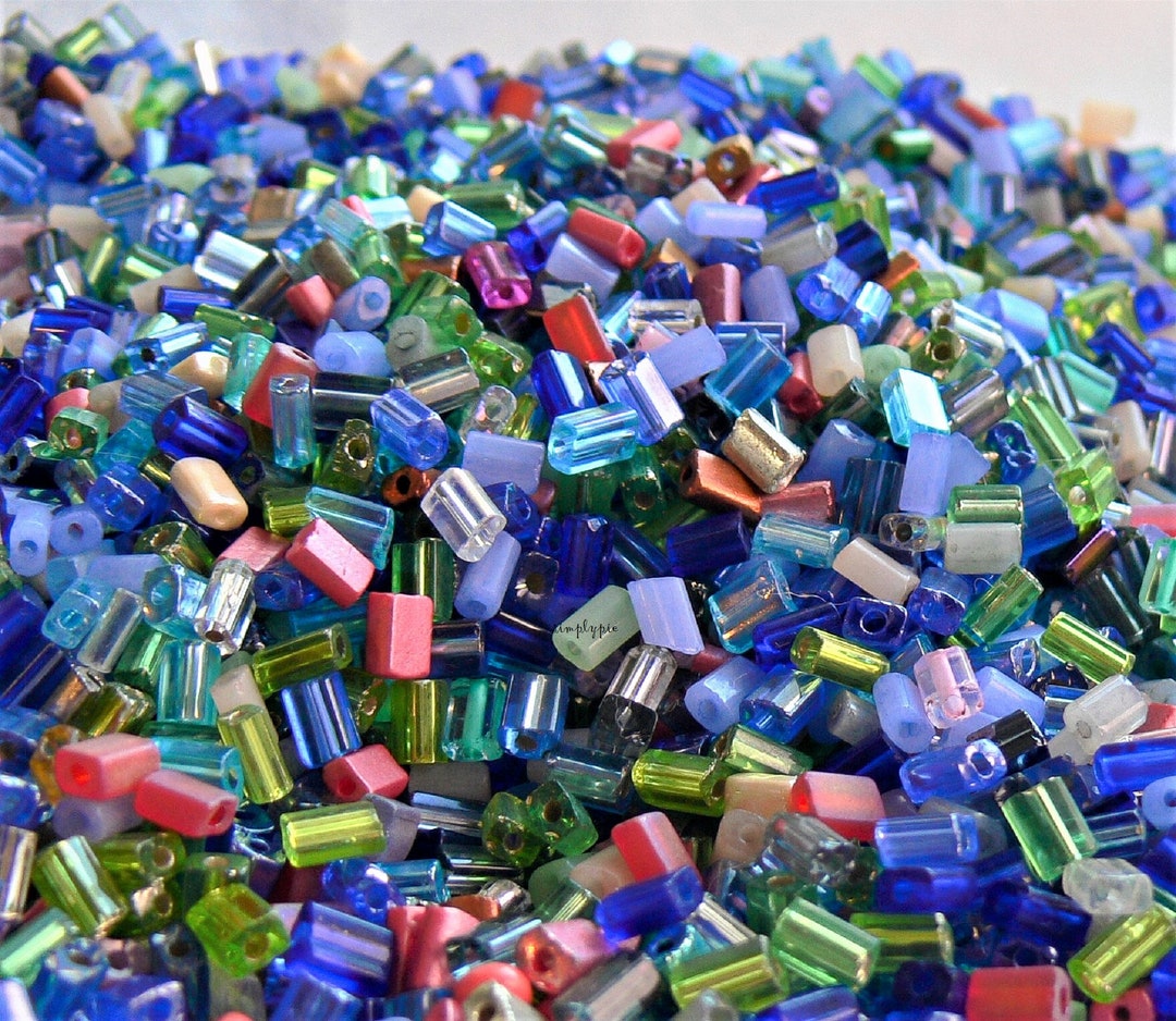 Mélange d'oreillers pour bébés perles tchèques 120 perles de verre ...