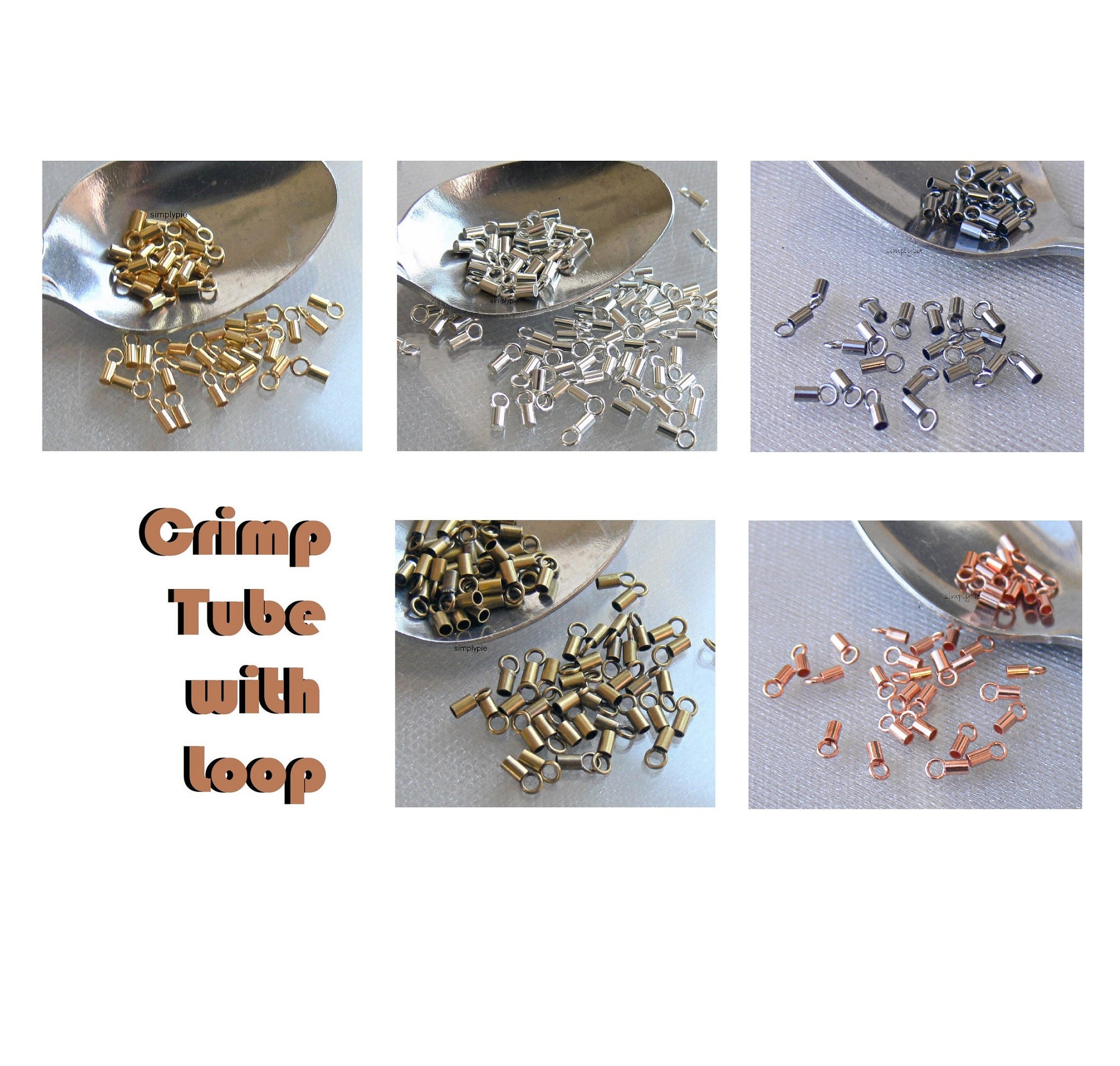 Crimp Tubes Loop - Etsy