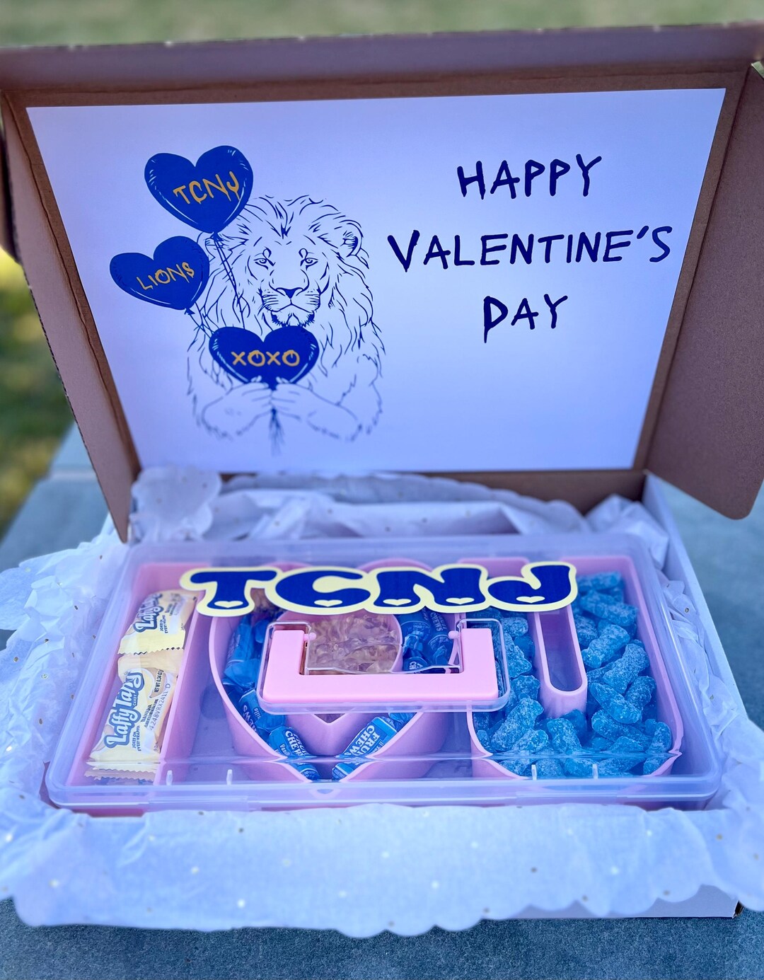 Personalized College Candy Box - Customized Sweet Stash - School Spirit ...