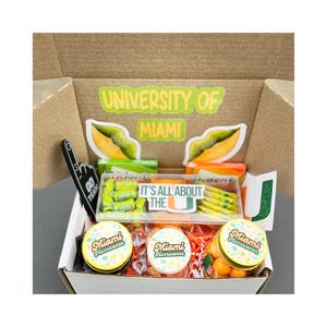 Personalized College Candy Box Customized Sweet Stash School Spirit ...