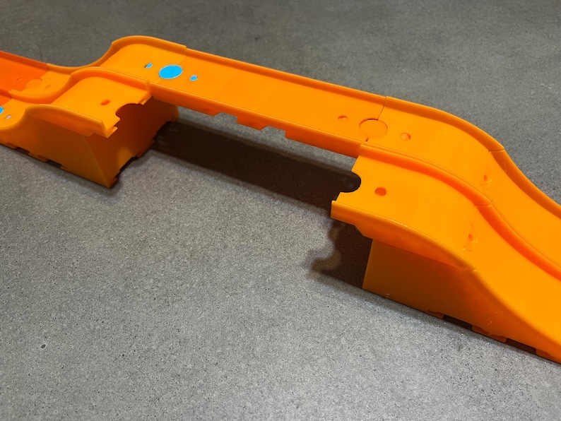 3D Printed Bridge Track Extension for Hot Wheels®, Matchbox®, & Monster ...
