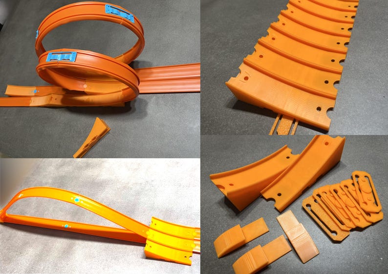 Hot Wheels® / Matchbox® Starter Stunt Kit – Jumps, Bridge, X-track ...