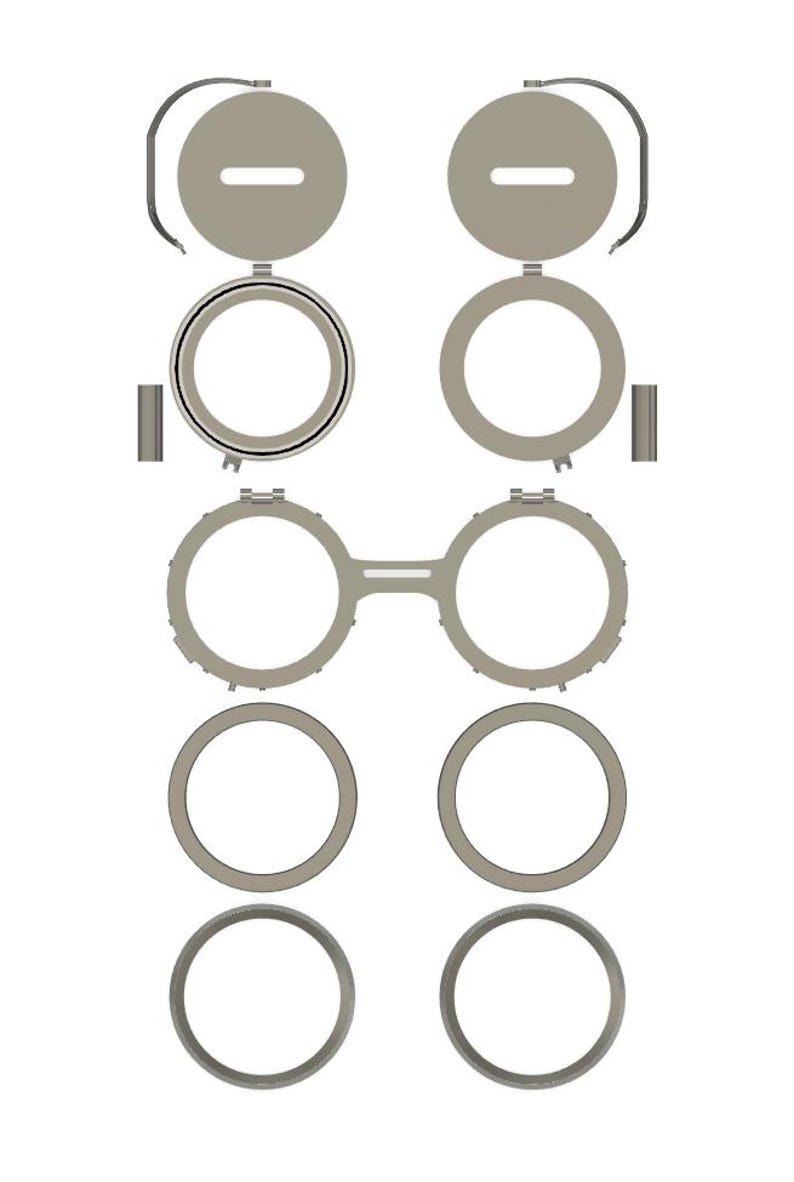 Arcane Jinx Inspired Welding/tinkering Goggle STL Files for Prop - Etsy