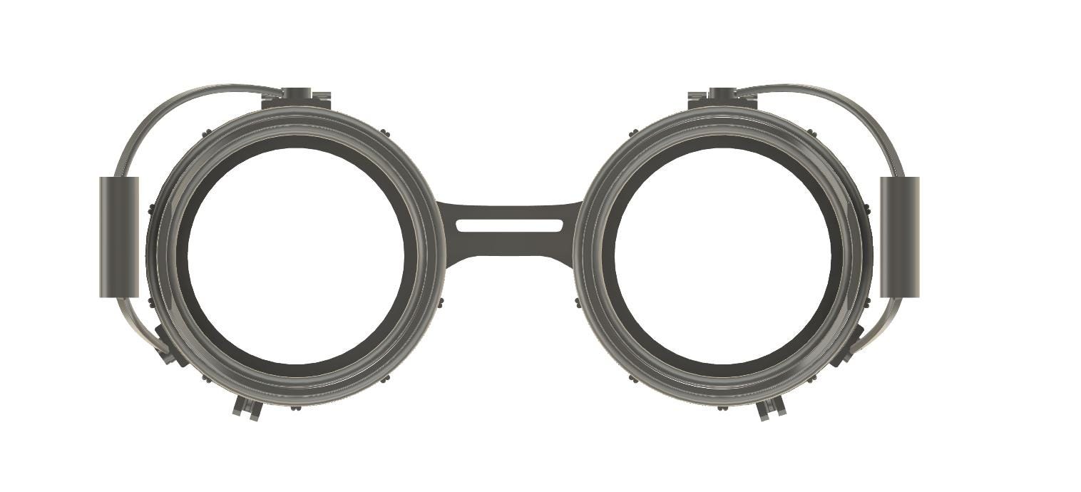 Arcane Jinx Inspired Welding/tinkering Goggle STL Files for Prop - Etsy