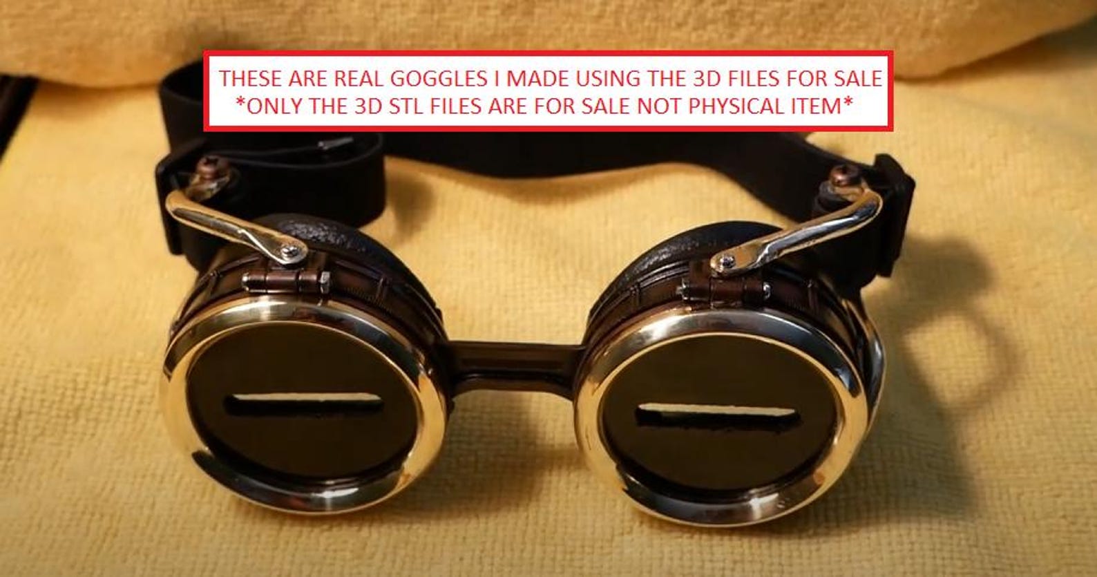 Arcane Jinx Inspired Welding/tinkering Goggle STL Files for Prop - Etsy