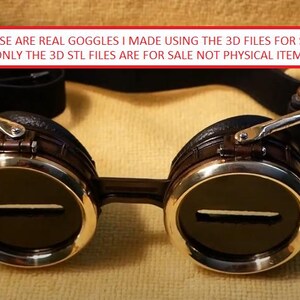 Arcane Jinx Inspired Welding/tinkering Goggle STL Files for Prop - Etsy