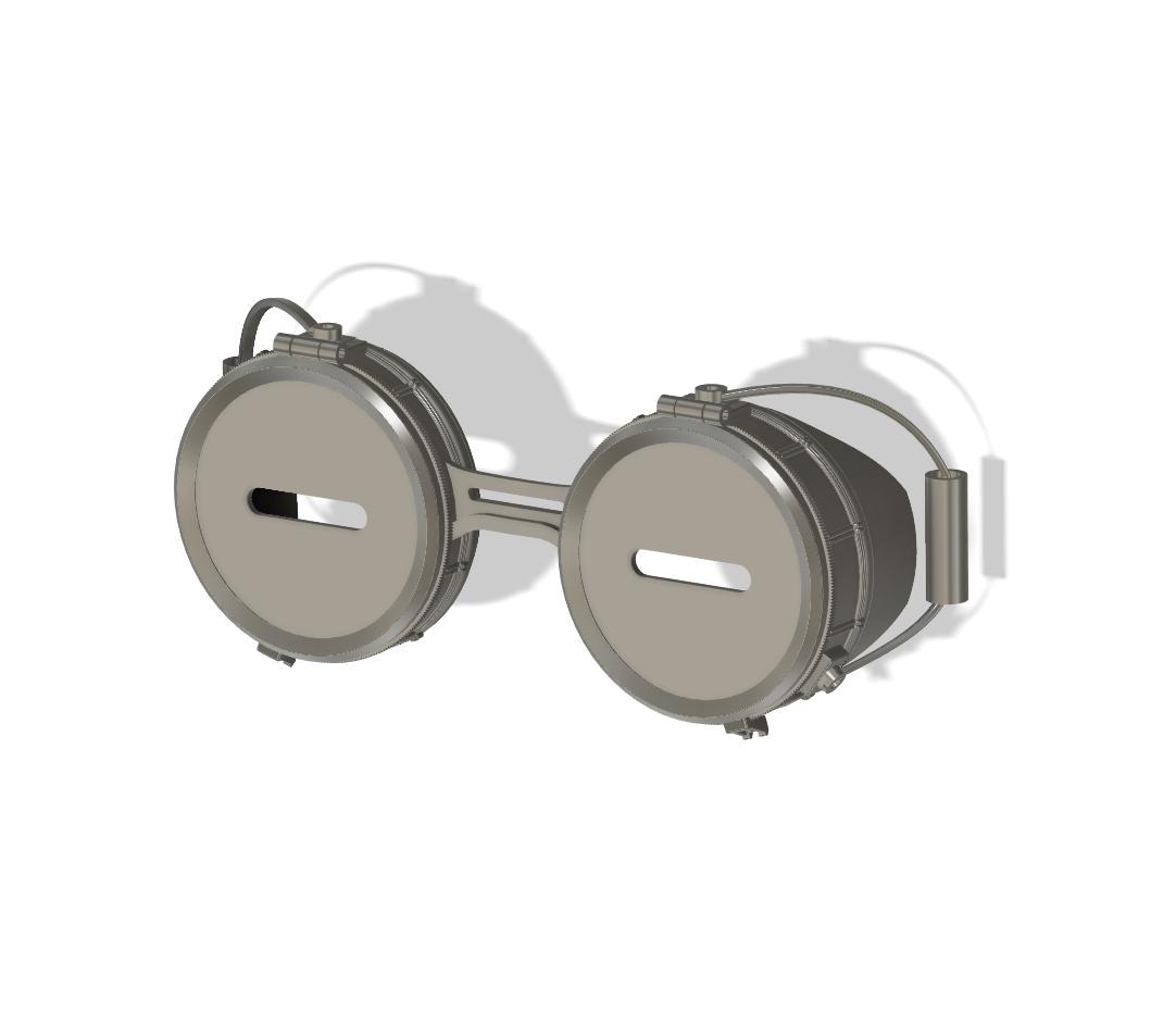 Arcane Jinx Inspired Welding/tinkering Goggle STL Files for Prop - Etsy