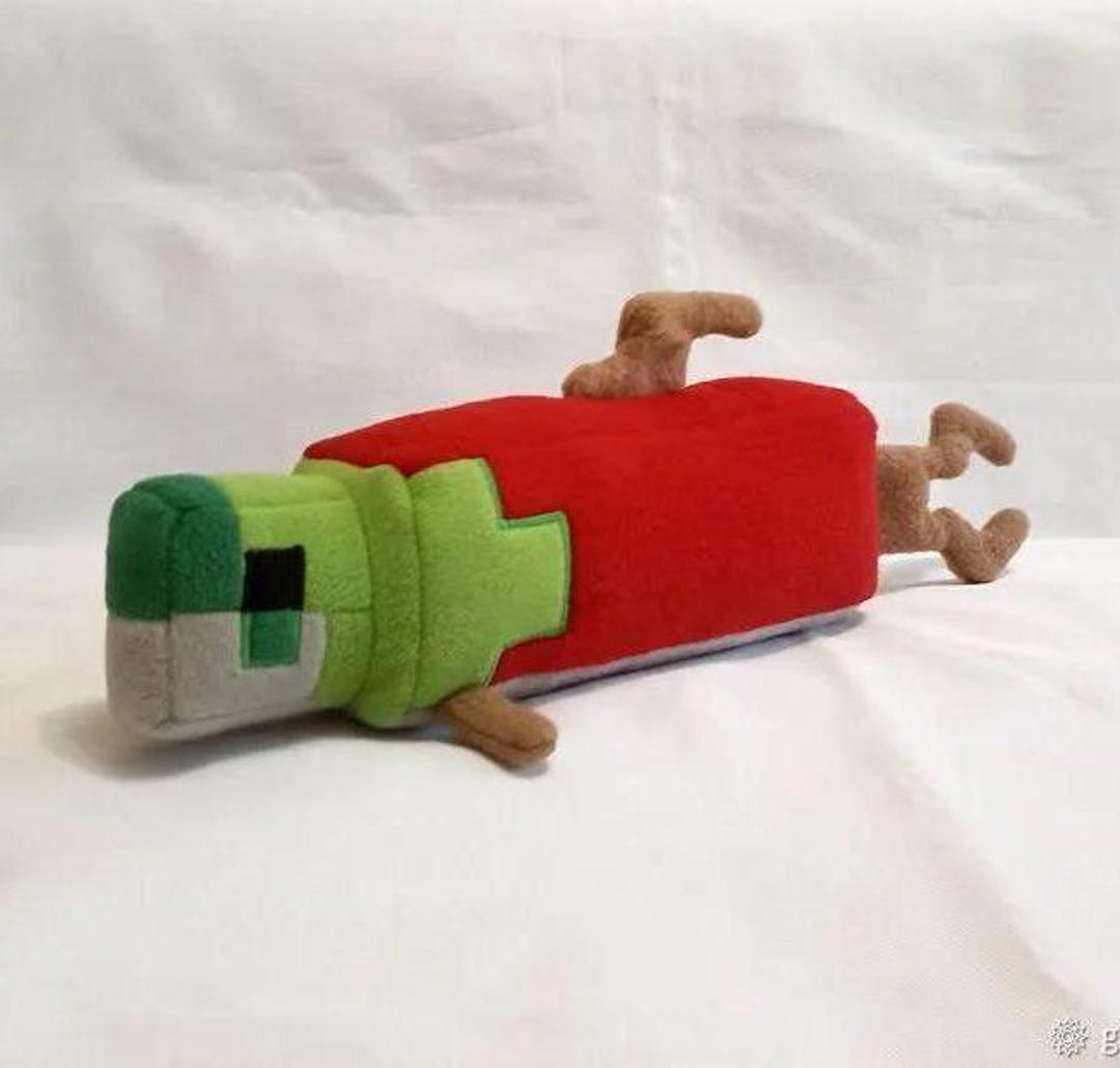 Minecraft Salmon Plush, Stuffed Animal, Minecraft Gifts, Game Soft Toy ...