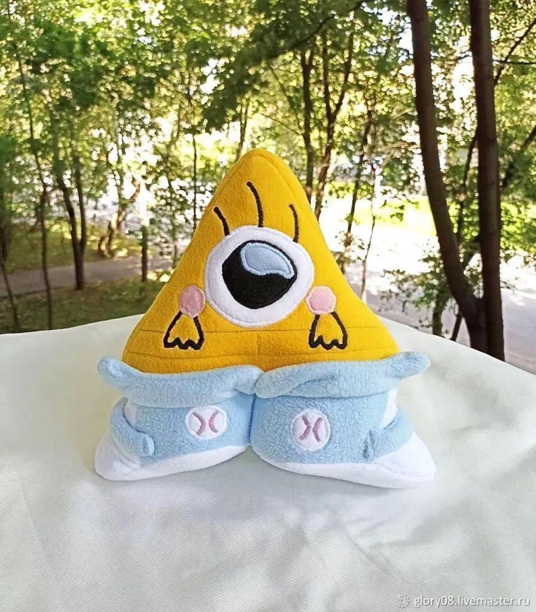 Baby Bill Cipher Plush Toy, Gravity Falls, Handmade Soft Toy, Gravity Falls Plushie - Etsy