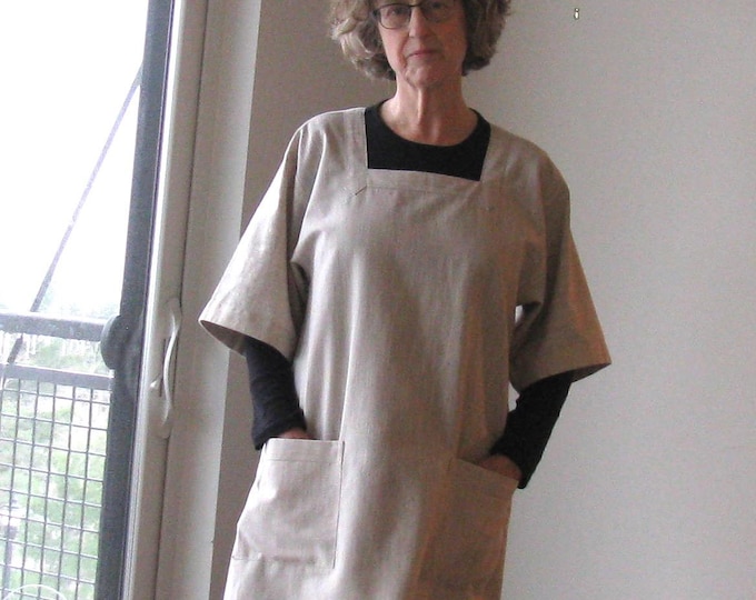 SALE Japanese Kappogi Apron With Elbow Sleeves, 100% Cotn - Etsy