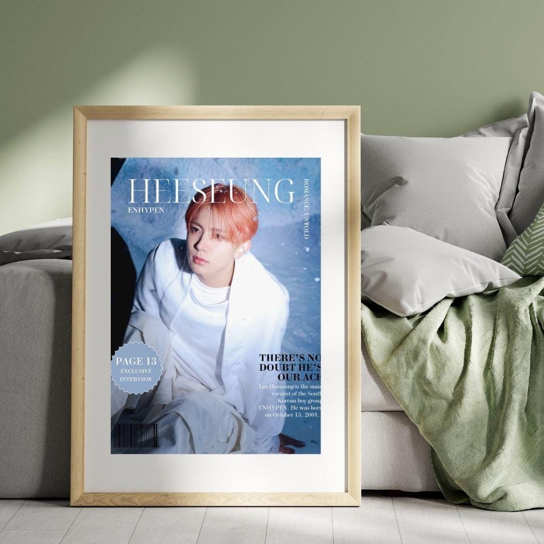 Enhypen Romance: Untold Poster Prints (PDF) | Aesthetic Kpop Room Decor | Printable Kpop Wall ...