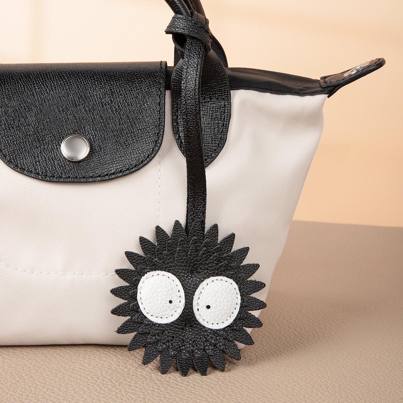 Anime Leather Purse Charm - Etsy