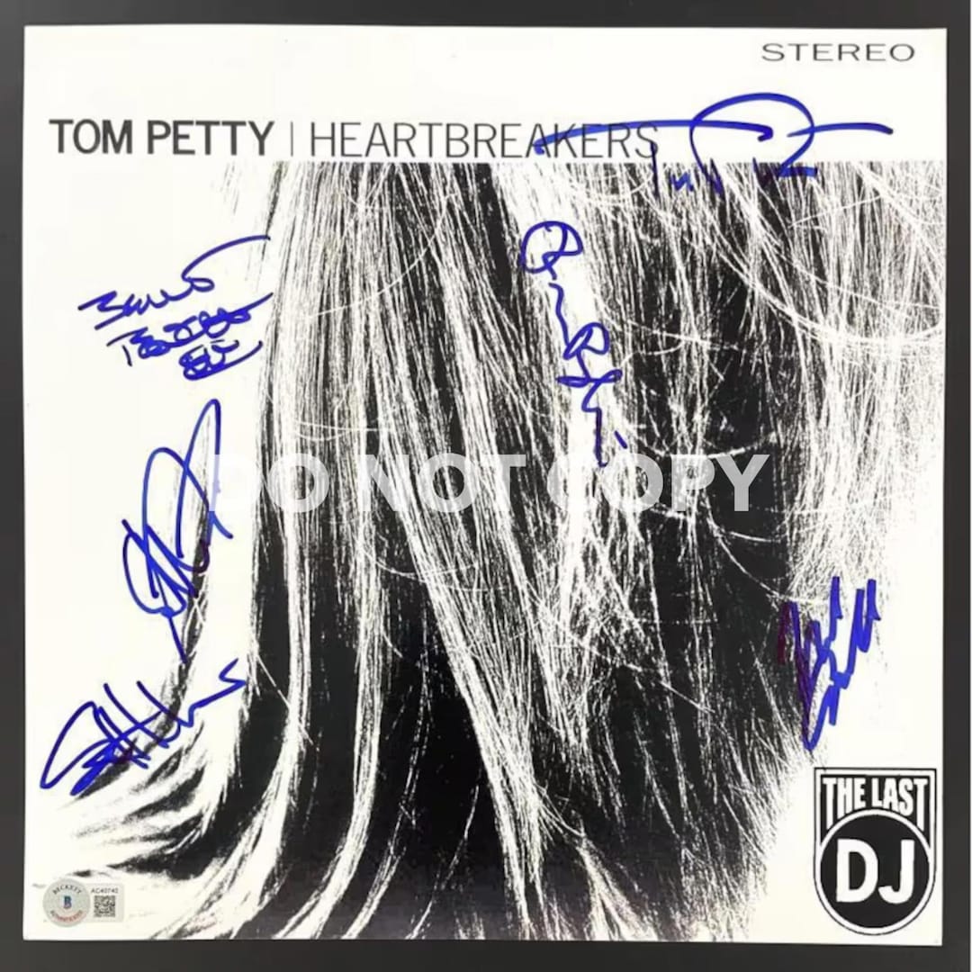 Tom Petty and the Heartbreakers SIGNED Reprint Album Autographed RP - Etsy