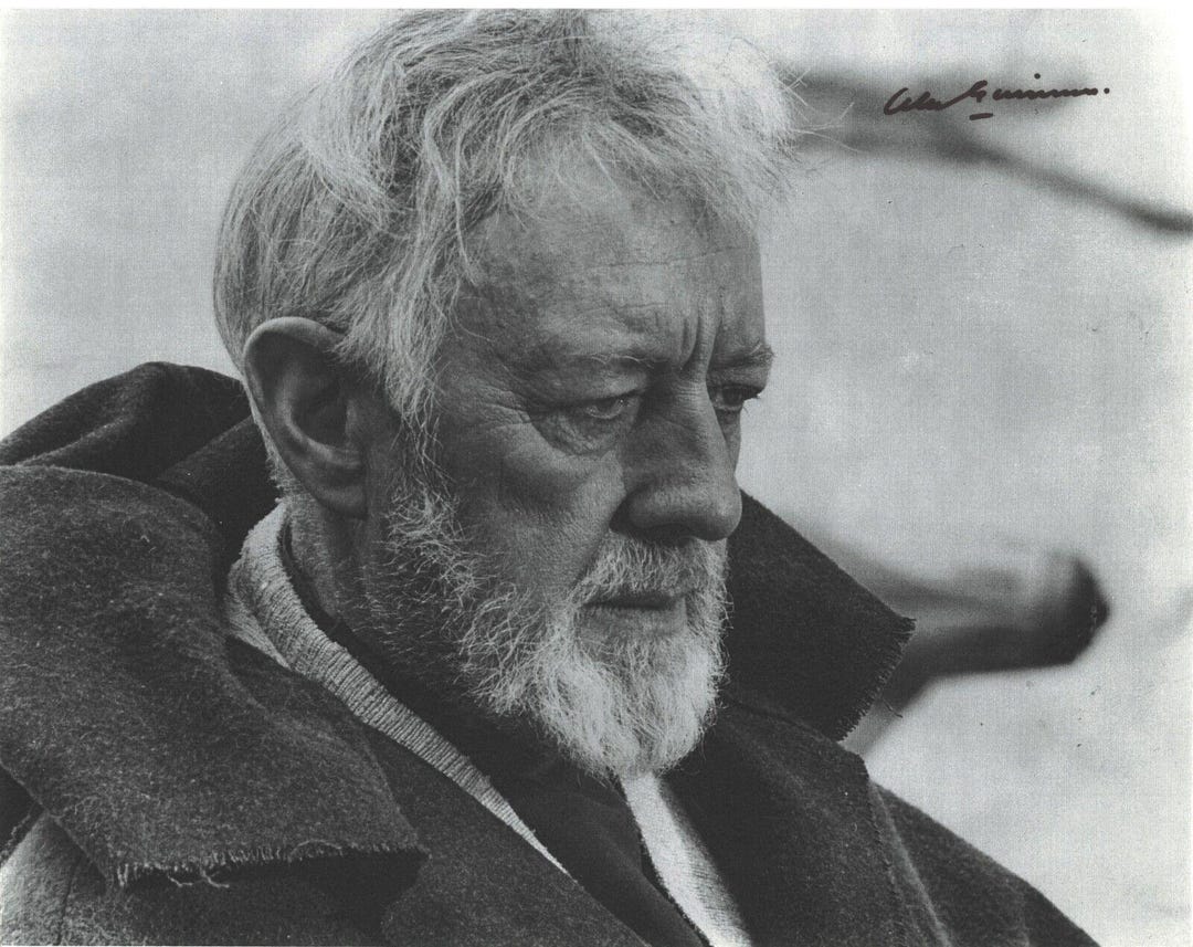 Alec Guinness Actor REAL SIGNED Autographed 8x10 Photo - Etsy