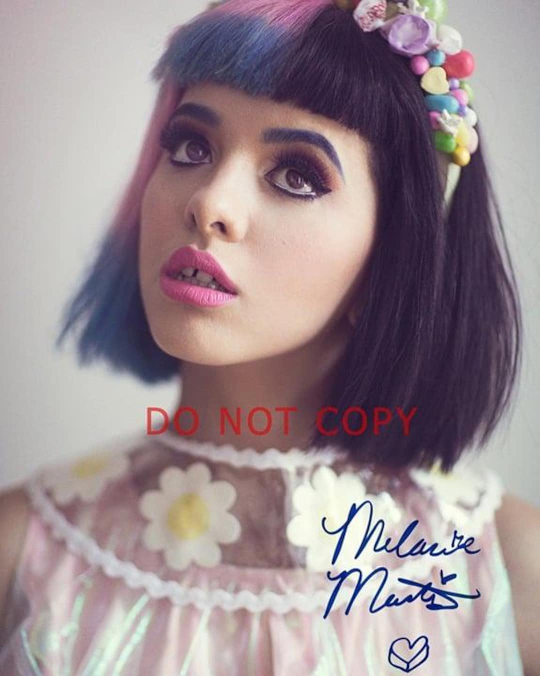 Melanie Martinez Singer SIGNED Reprint 8x10 Photo 2 Autographed RP - Etsy