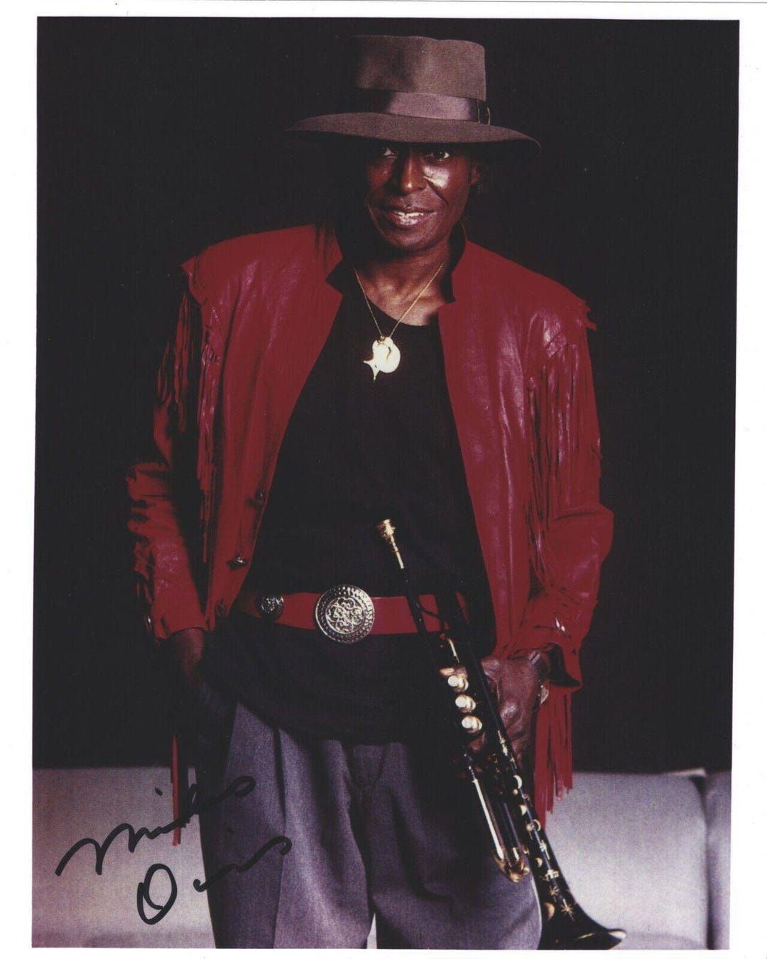 Miles Davis Jazz Trumpeter REAL SIGNED Autographed 8x10 Photo - Etsy